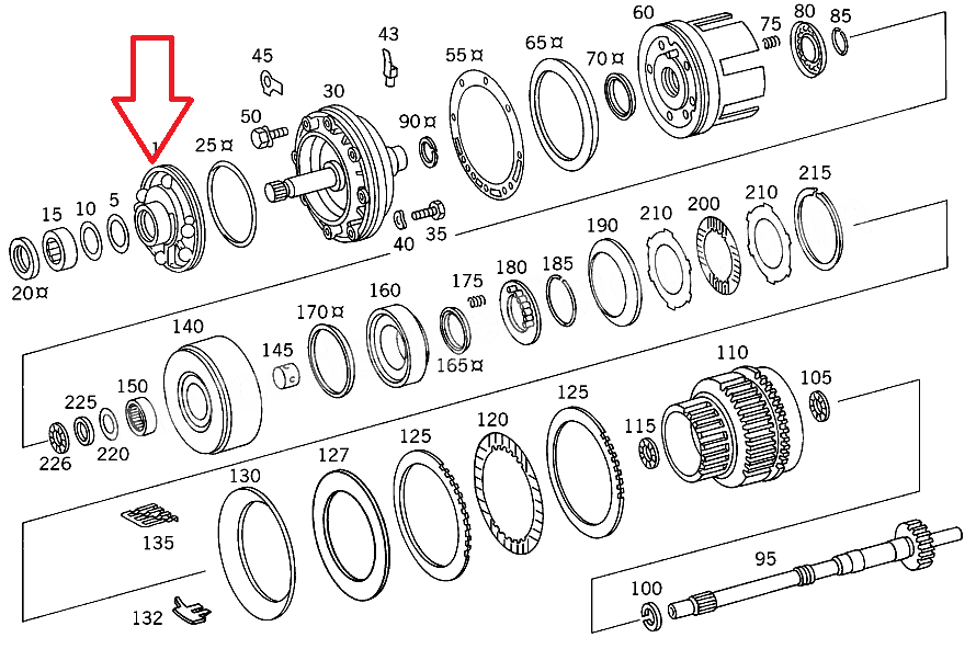 GEZİCİ OTOMOTİV - A1232700097 1232700097 W123 YAĞ POMPASI ORJİNAL