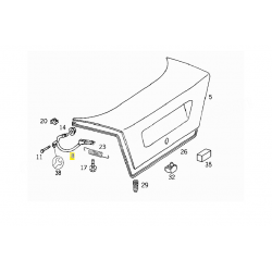 GEZİCİ OTOMOTİV - A2027500428 2027500428 MERCEDES W202 SAĞ BAGAJ ...