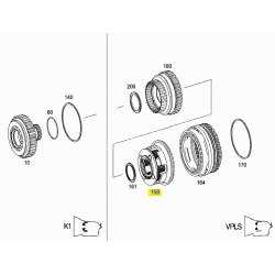 GEZİCİ OTOMOTİV - A2212701243 2212701243 MERCEDES 722.9 PLANET ...