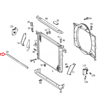 GEZİCİ OTOMOTİV - A1295000249 1295000249 MERCEDES W129 İLAVE HAZNE ...