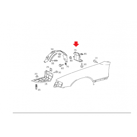 GEZİCİ OTOMOTİV - A1298209910 1298209910 MERCEDES W129 ADS DÜĞMESİ ORJİNAL