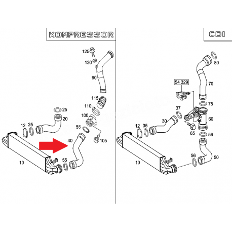 GEZİCİ OTOMOTİV - A0014210486 0014210486 MERCEDES W203 KALİPER TM TKM ...