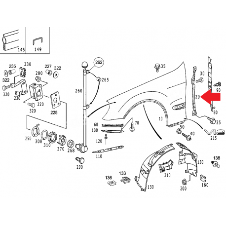 GEZİCİ OTOMOTİV - A2208210258 2208210258 MERCEDES W220 KOLTUK ISITICI ...