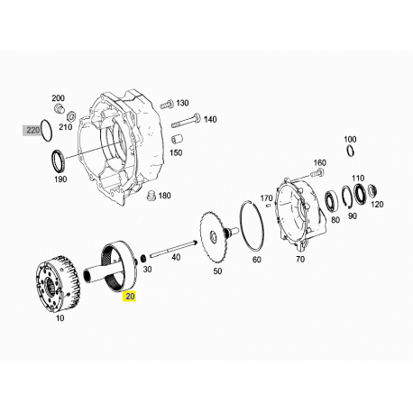 GEZİCİ OTOMOTİV - A2202700268 2202700268 MERCEDES 722.9 PİSTON ORJİNAL ...