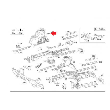 GEZİCİ OTOMOTİV - A0008201077 0008201077 MERCEDES W639 SAĞ STOP DUYU ...