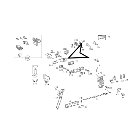 GEZİCİ OTOMOTİV - A1688602669 1688602669 MERCEDES W168 SOL ÖN EMNİYET ...